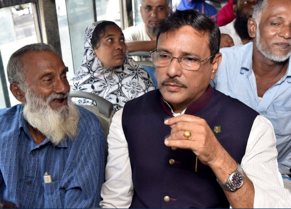 Obaidul Quader’s wristwatch troubles